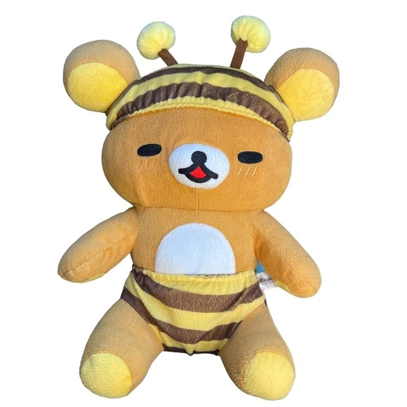 rilakkuma | Toys | 6 Rilakkuma Meets Honey Honey Bee Laydown Plush ...